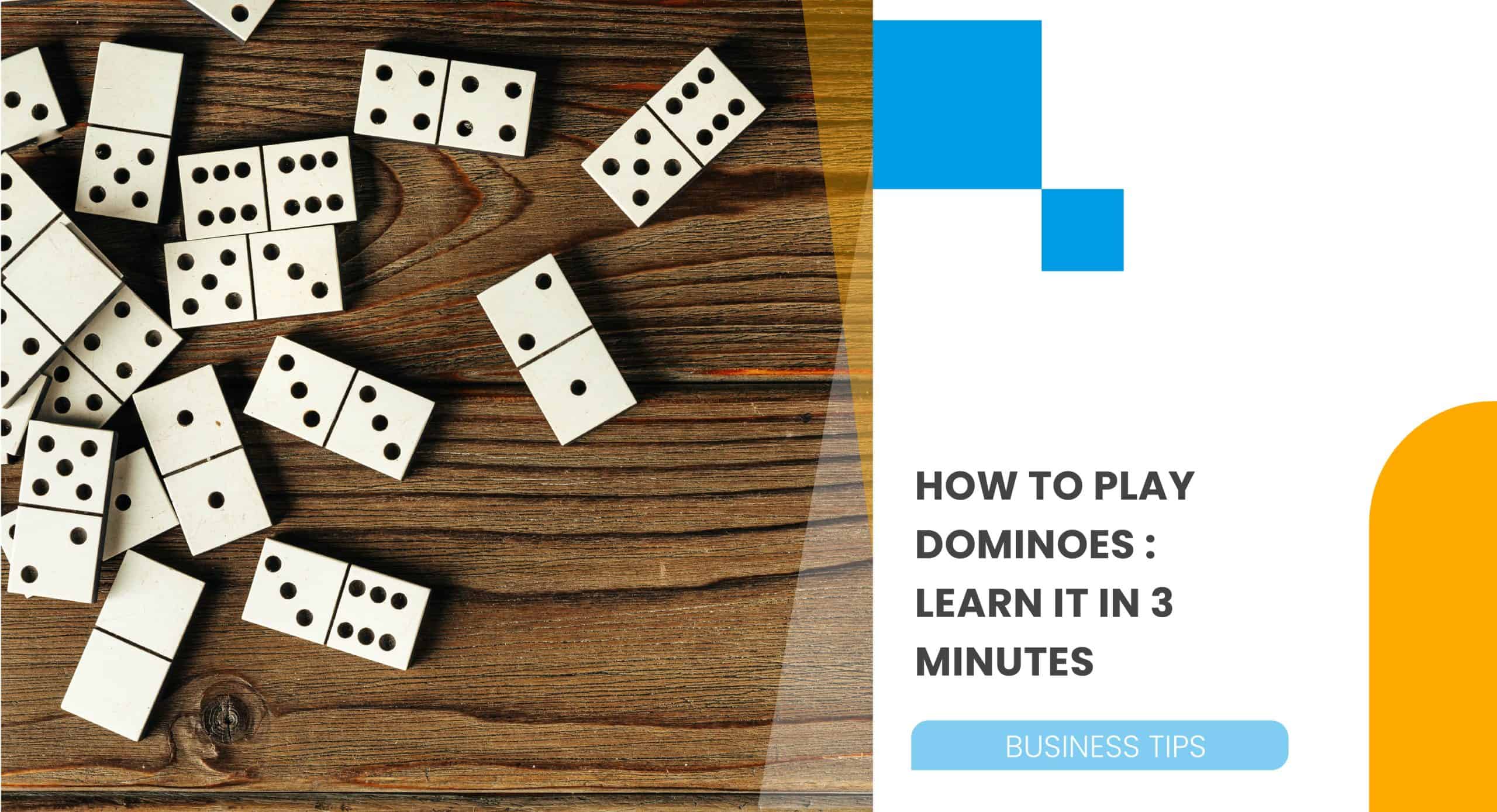 How to Play Dominoes - Learn it in 3 Minutes | QPMN