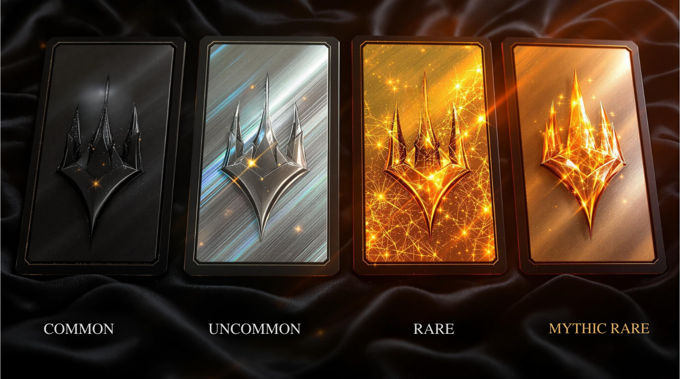 MTG Rarity Guide: Symbols (C,U,R,M) & Rarest Cards (2025)
